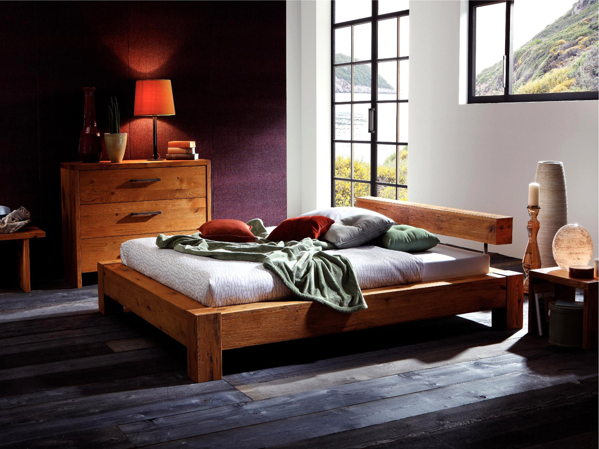 Hasena Oak Line Wild Bormio Cobo Balco Wasserbett | Wasserbett ...